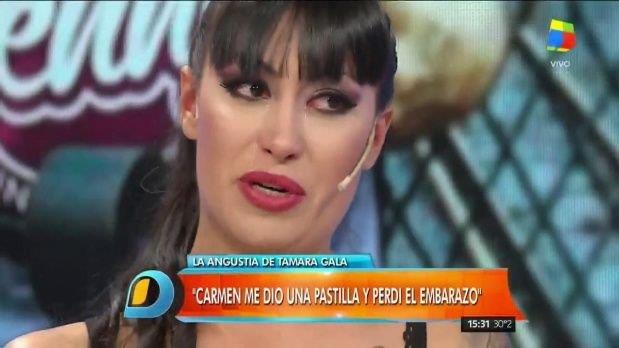 Bomba de Tamara Gala: "Carmen Barbieri me hizo perder un embarazo de ...