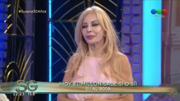 Alfano estrenó su cara en lo de Susana y reveló que estuvo con Macri y ...