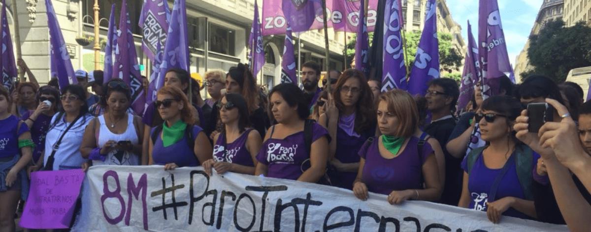 Las mejores imágenes del 8M: cómo se vive la protesta en la Argentina y ...