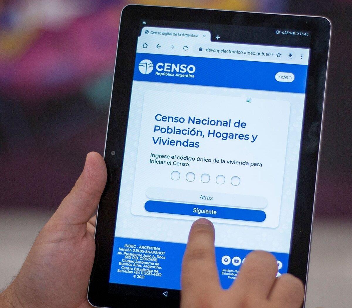 Censo digital: cómo conseguir el comprobante y la falla en el código ...