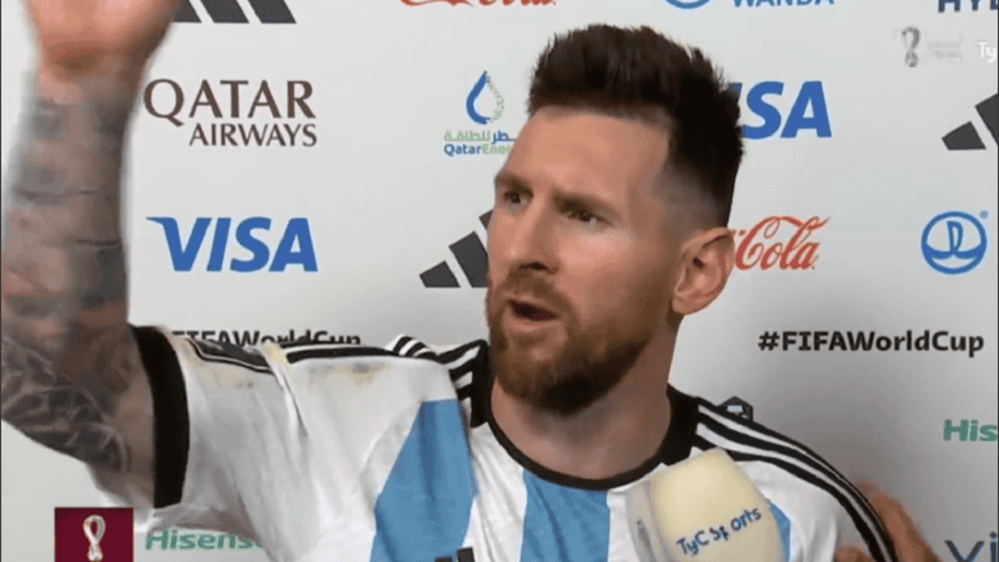 Quiso caranchear y no pudo: Milei buscó la foto con Messi en Nueva York ...
