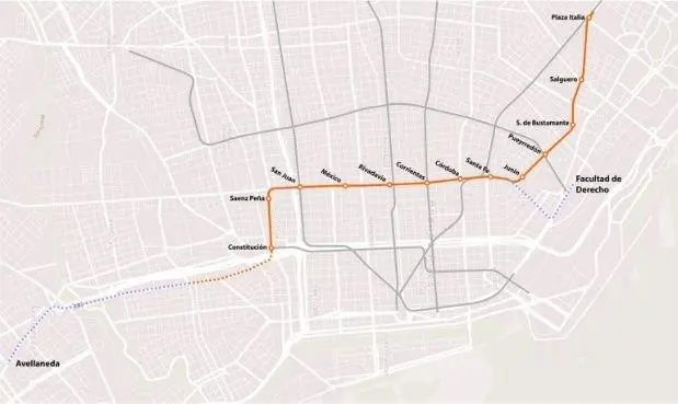 Mayor frecuencia y la nueva línea F: el plan subterráneo de Larreta ...